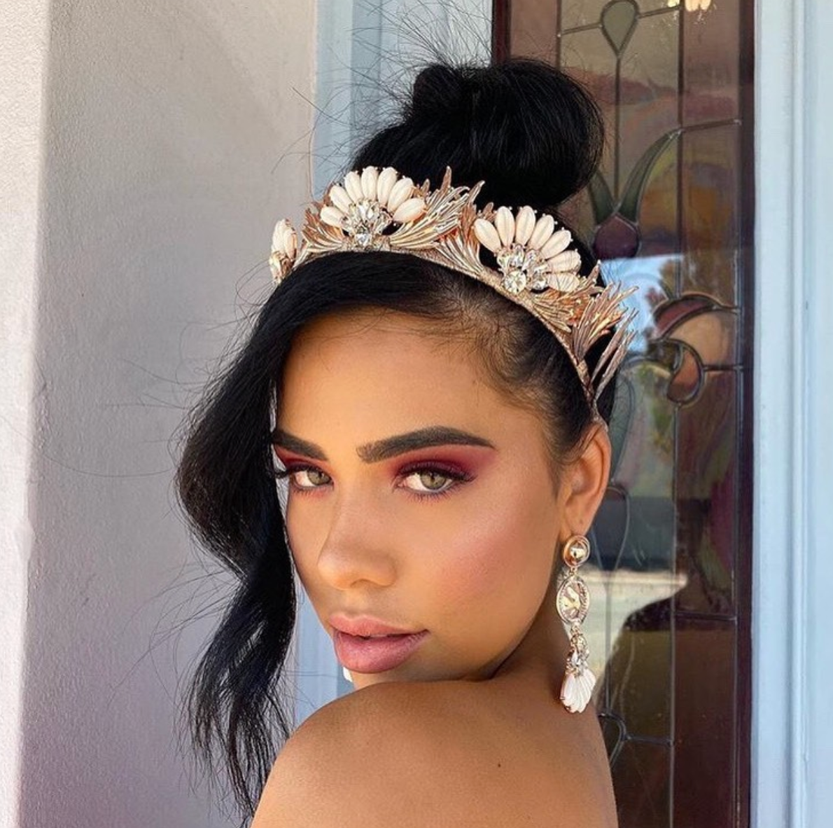 Pink Aida Crown - Designer Crown Hire