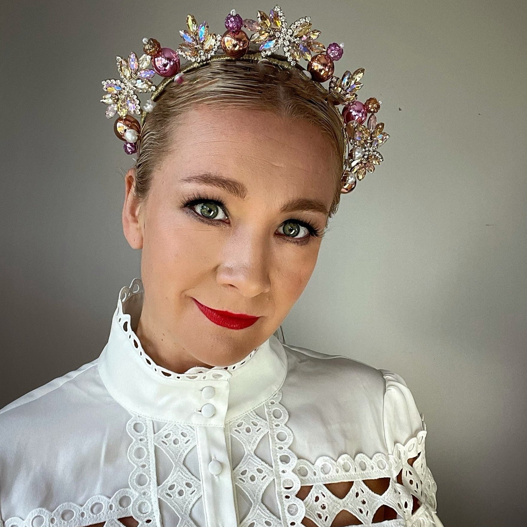 The Champagne Mackenzie Set - Designer Crown Hire