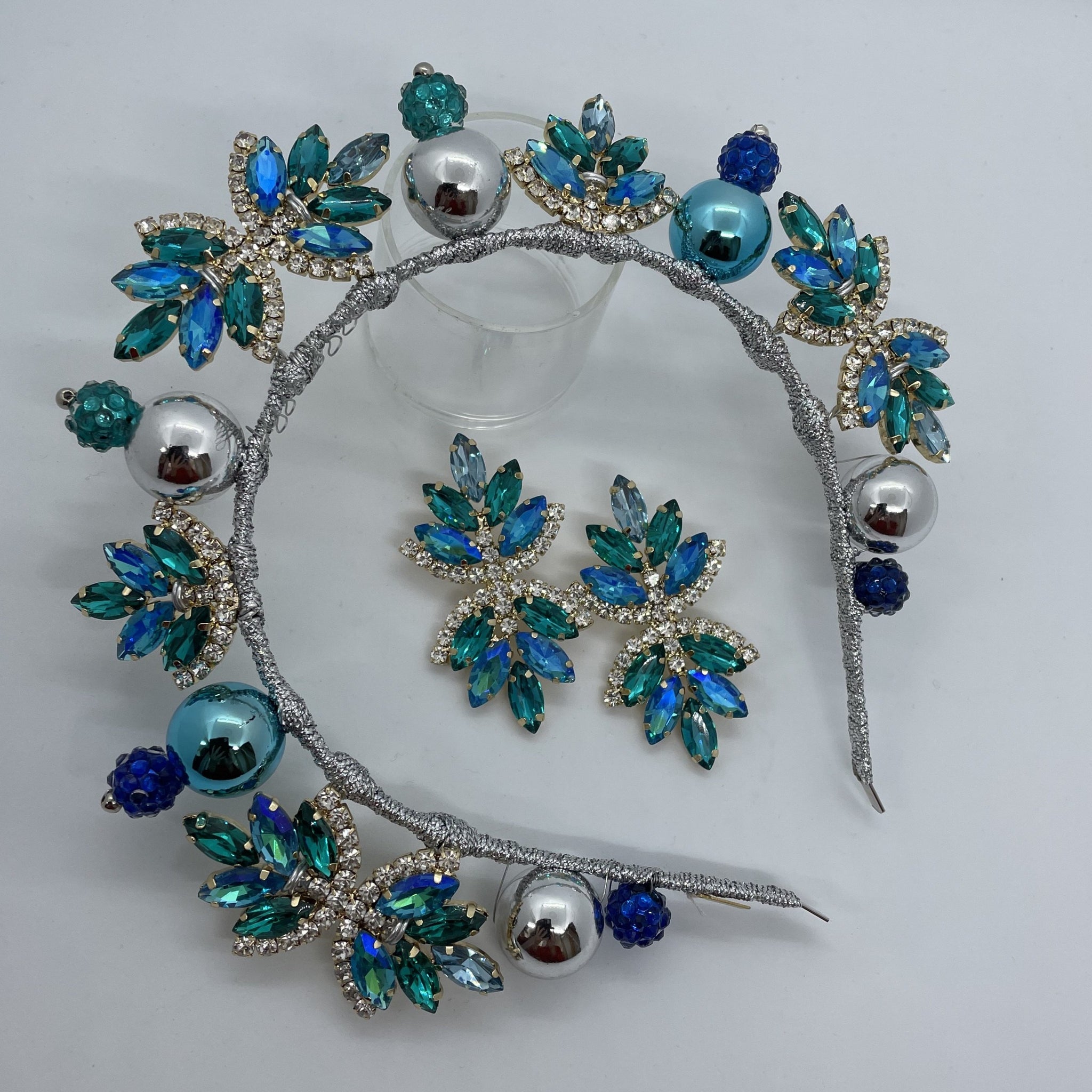 The Blue Mackenzie Set - Designer Crown Hire