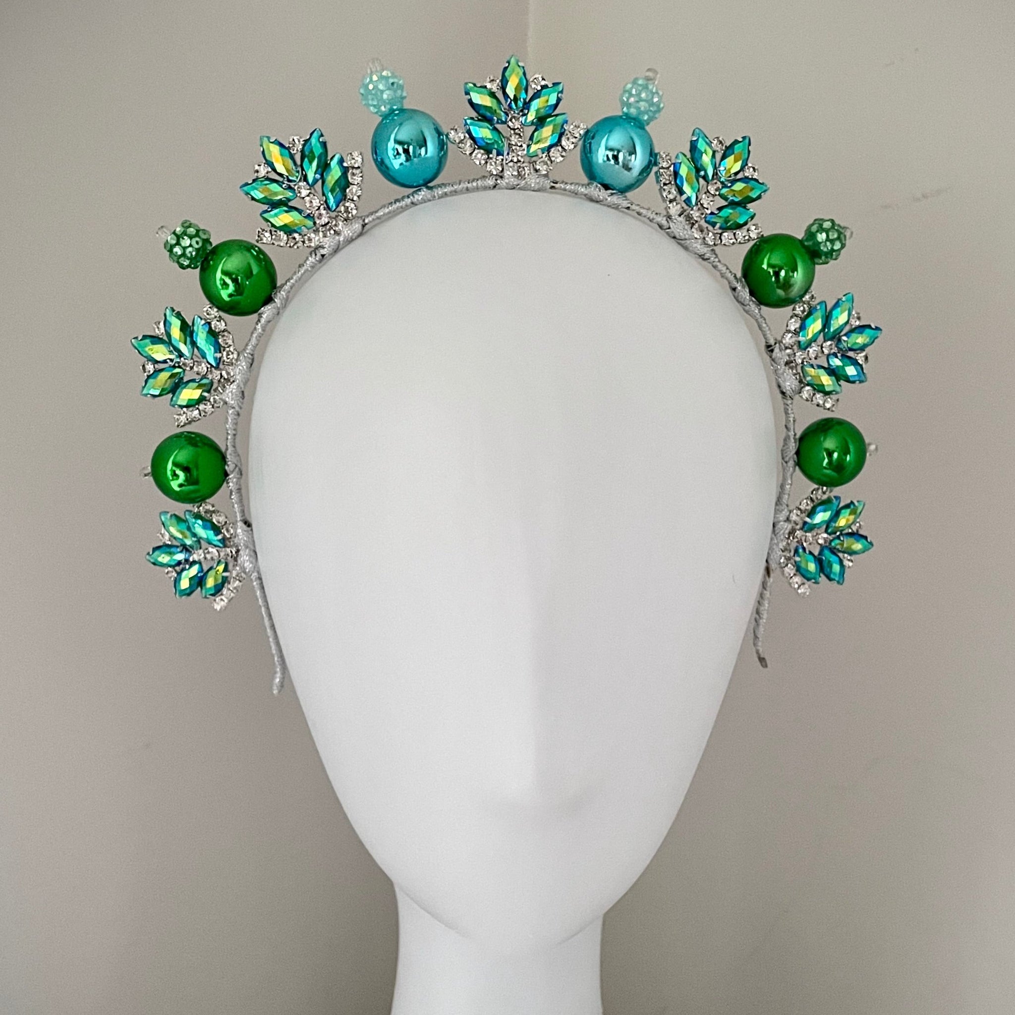 Green Tiffany Crown - Designer Crown Hire